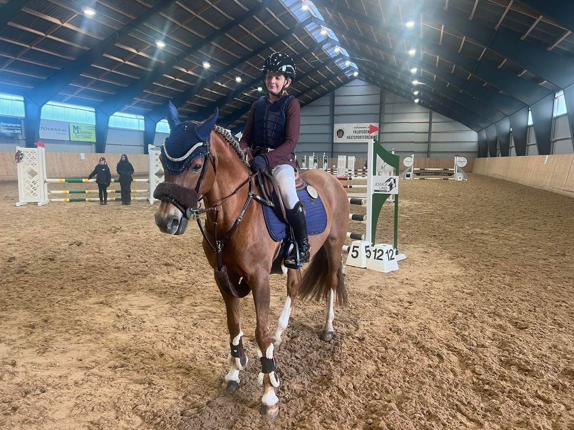 Många julklappar på årets sista tävling - Falbygdens Hästsportförening